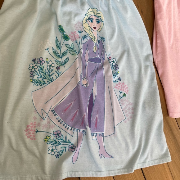 Disney | Pajamas | Set Of Disney Store Nightgowns Frozen Elsa And Bambi ...